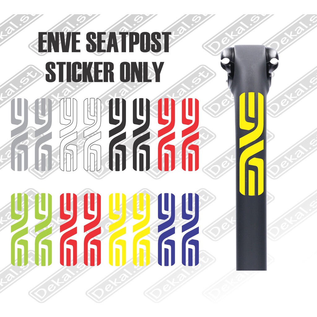 Enve Seatpost cut out STICKER / DECALS. | Shopee Philippines