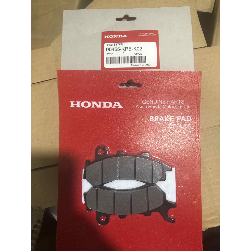 HONDA Genuine Front Brake Pads 06455krek02 for PCX160 CBS | Shopee ...
