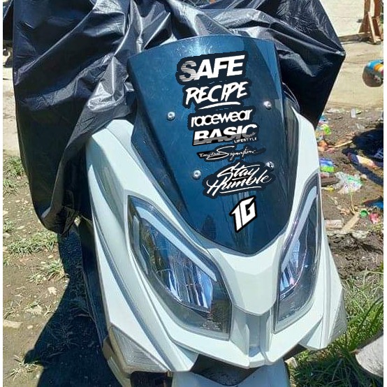 EasyRide 150N Visor Stikers Pack | Shopee Philippines