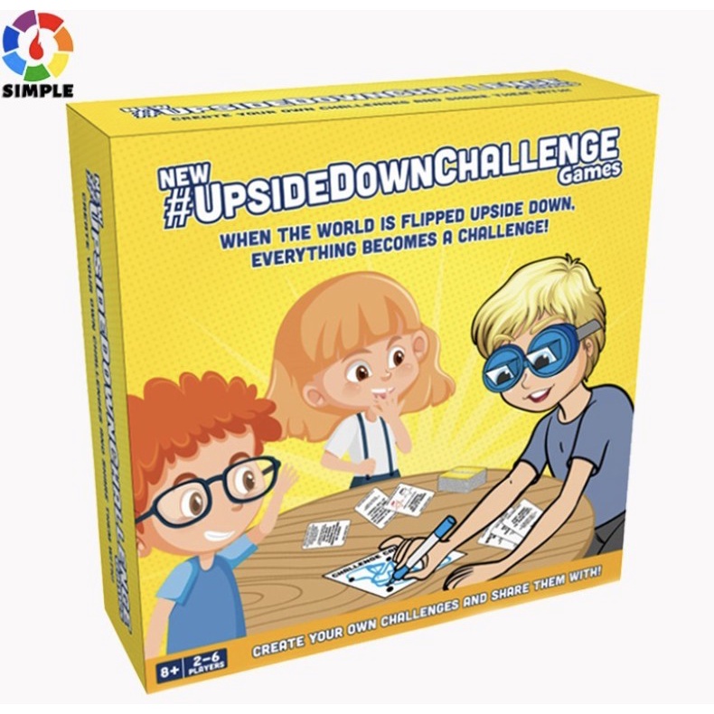 Retailmnl TheUpsideDown Challenge Game for Kids & Family - w Upside ...