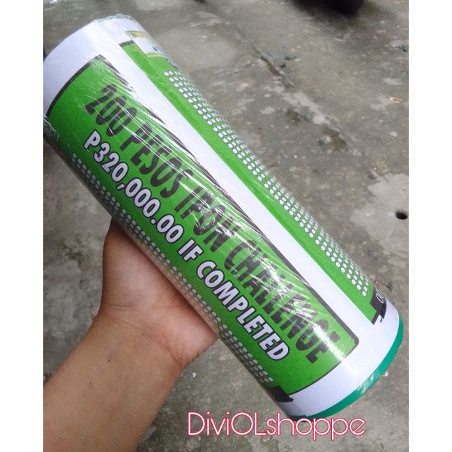 Alkansya 2022 9 inches Ipon Challenge Coinbank Colored | Shopee Philippines