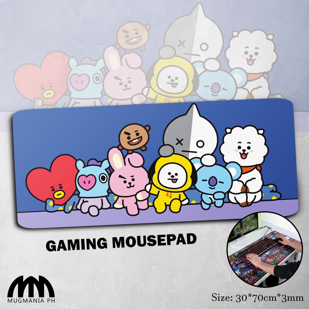 KPOP x KPOP Gaming Mouse Pad - Mugmania - KPOP Character - KPOP Gaming ...