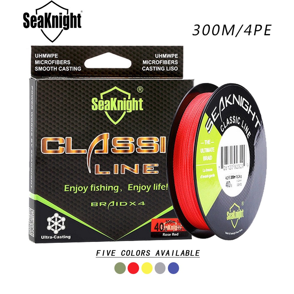 Proberos Sea Knight 300m Pe Braided Fishing Line 4 Strands Lines 6lb ...