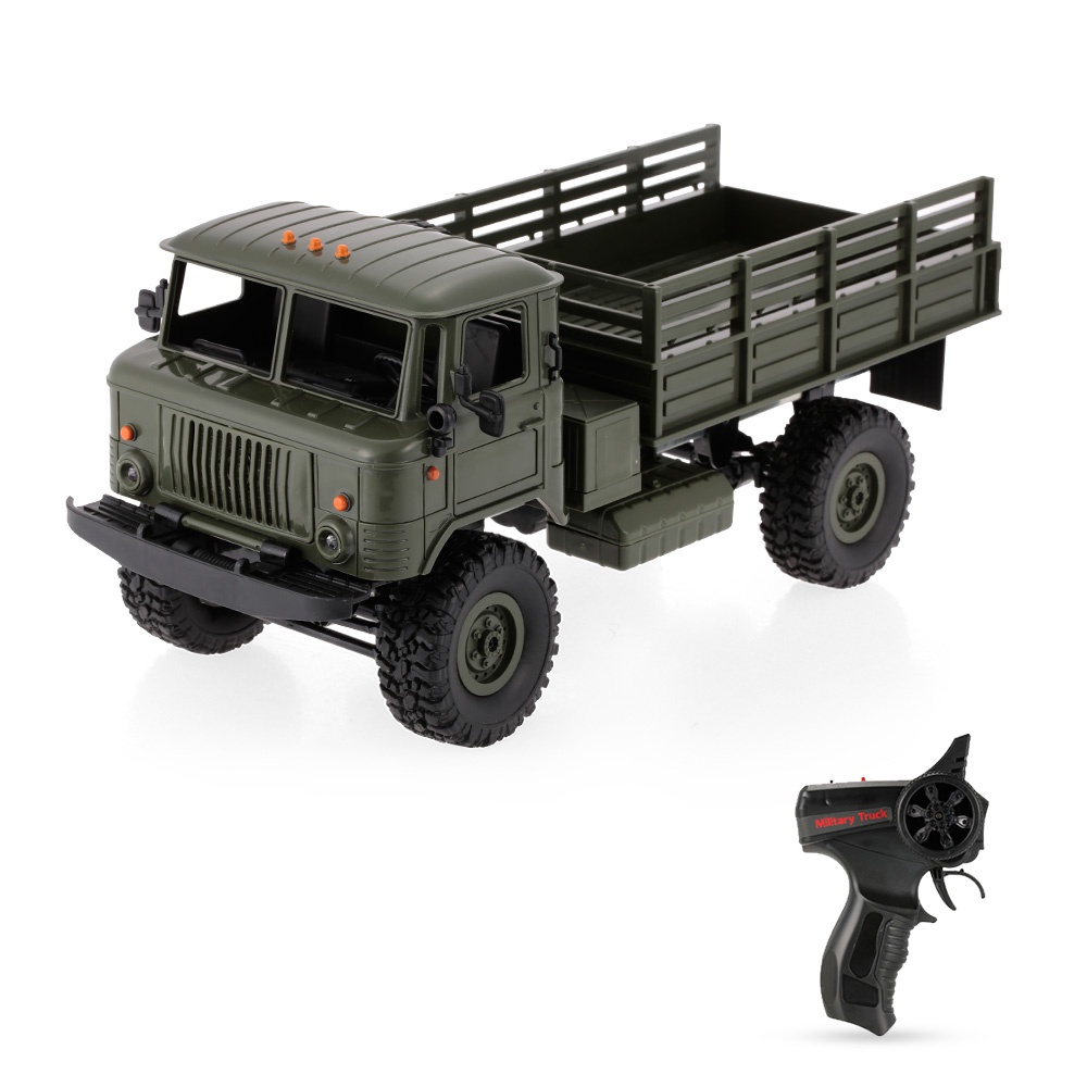 B-24 1/16 2.4GHz RC military Car Truck Off-road Remote Control Army ...