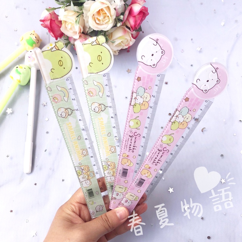 CC.Stationery Sanrio Ruler/15cm Ruler/school supplies/Transparent color ...