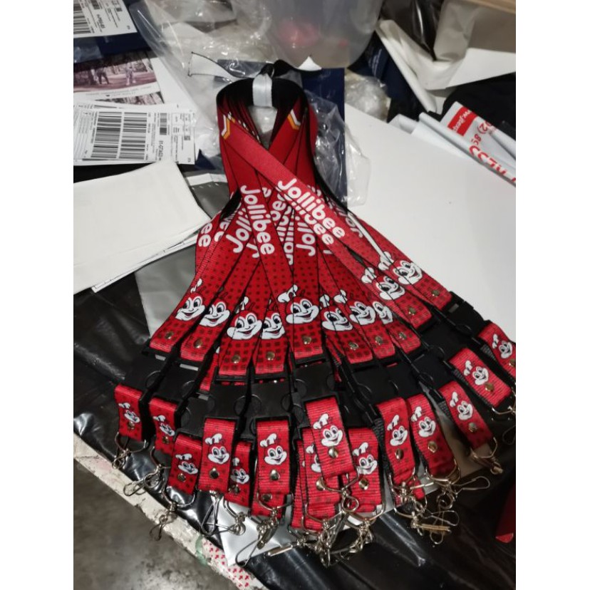Jollibee id lace lanyard sling mc donalds also available | Shopee ...