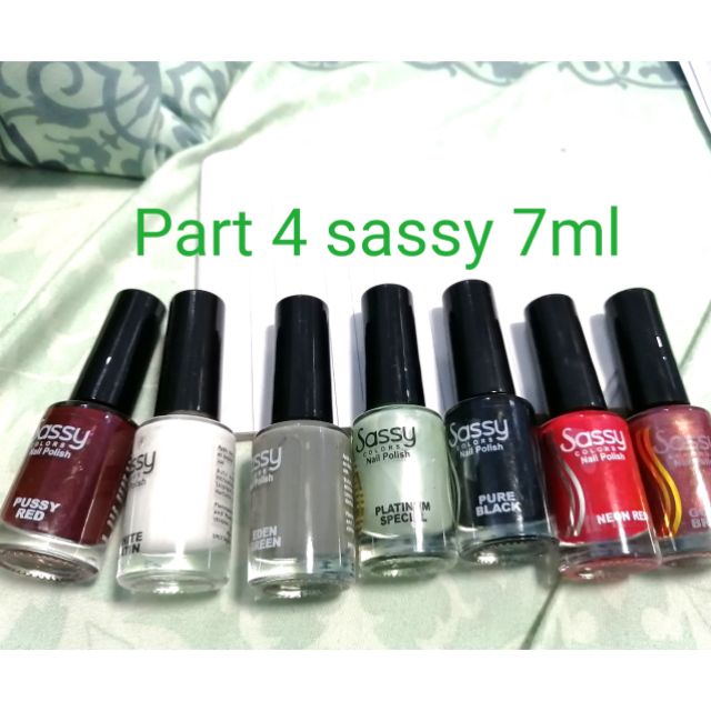 SASSY 7ML NAIL CUTICS SMALL Manicure Pedicure Nails art NAil arts size ...