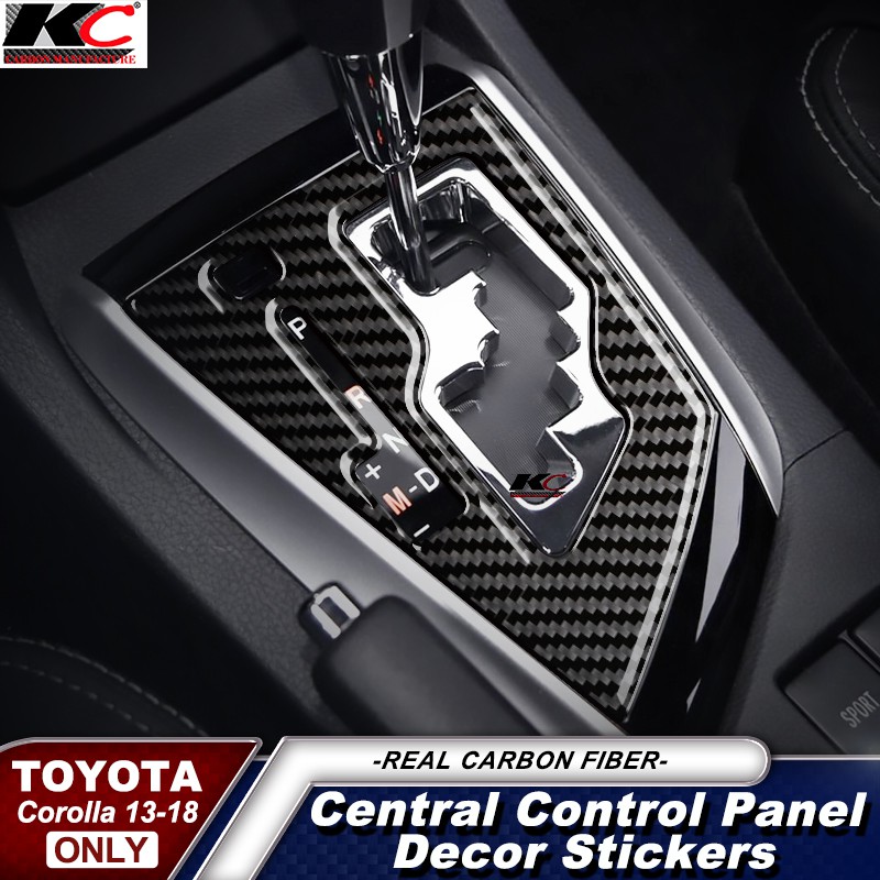 For Toyota Altis Corolla altis x Interior accessaries Carbon Fiber ...