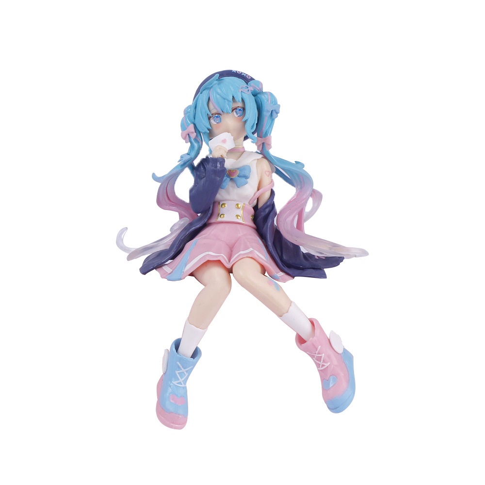 Anime Hatsune Miku Action Figure Cute Cartoon PVC Collectible Model ...