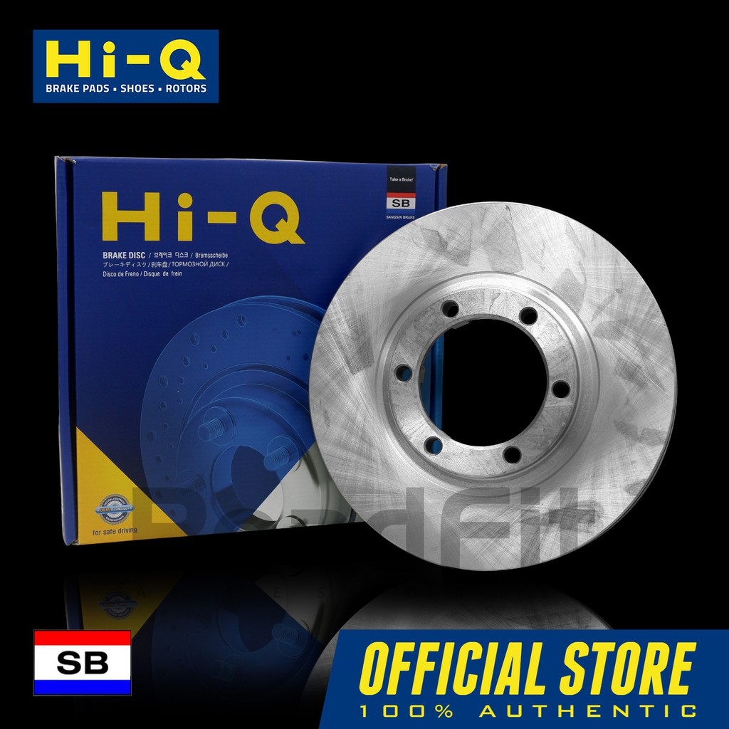 Hi-Q Premium Front Brake Rotor Disc for Mitsubishi L200 Strada 4X2 K64 ...