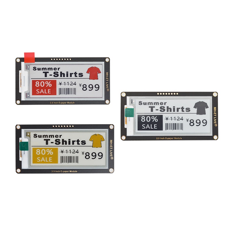 E Ink Eink Screen Spi 29 Inch Epaper Module E Paper Display For Reader Shopee Philippines 