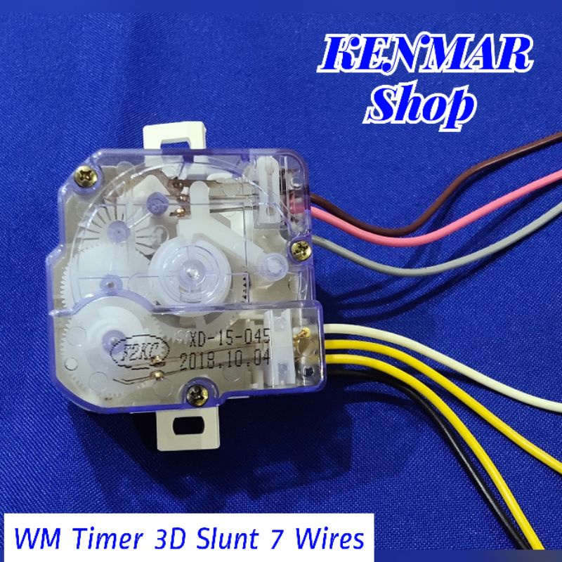 TIMER FOR WASHING MACHINE 3D SLUNT 7 WIRES | Shopee Philippines