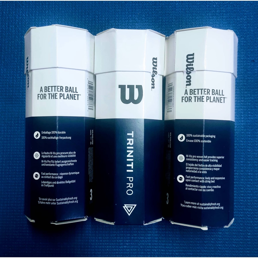 Wilson Triniti Pro Tennis Ball (3 Cans) | Shopee Philippines