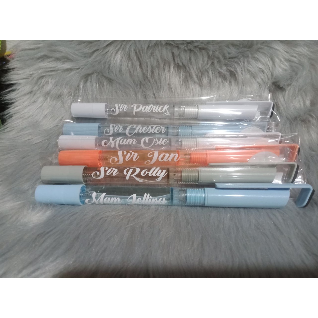 Personalized 4 in 1 Alco Pen Spray for Alcohol or Perfume (With Name ...