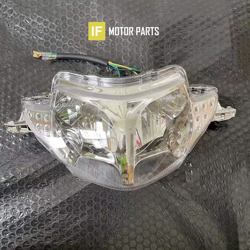 [Headlight] HONDA WAVE 125 i / S Headlight Assy by IF MOTOR PARTS ...