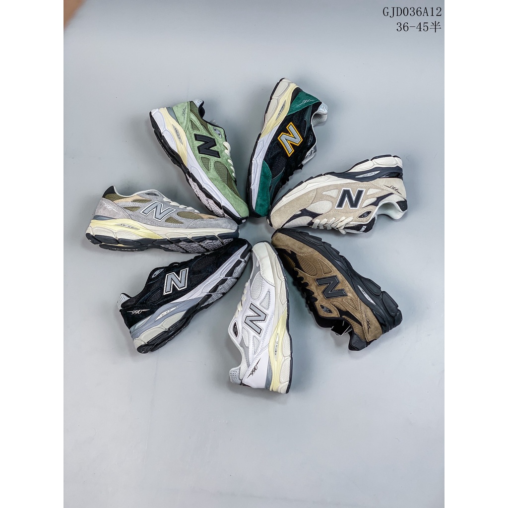 New Balance M990 Series NB M990V3 classic retro leisure jogging shoes 7 ...