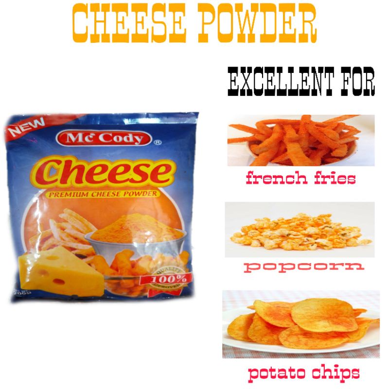 mc cody cheese powder for sale 200grams ( taste like ranchero brand ...