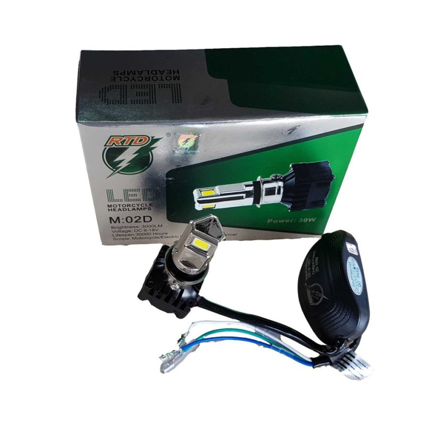 RTD 3LED Motorcycle / Electric Bike Headlight M:02D | Shopee Philippines