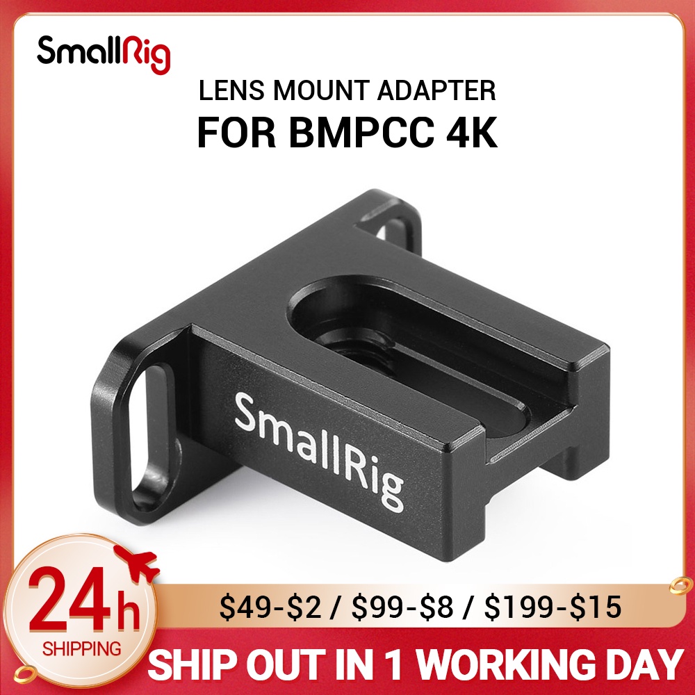 SmallRig Camera Lens Mount Metabones Adapter Support for BMPCC 4K 2247 ...