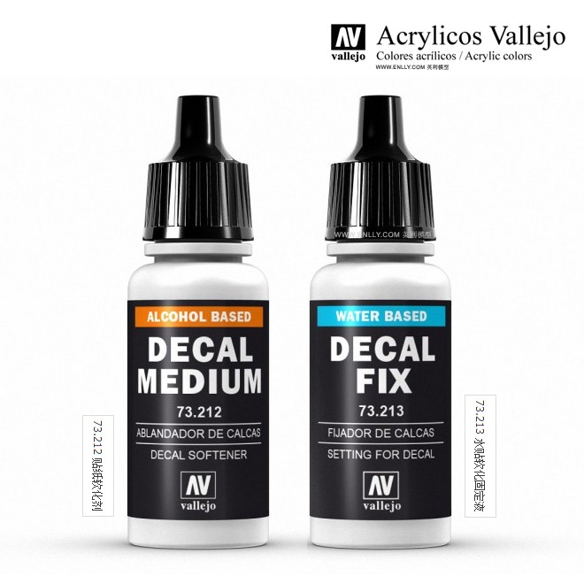 Vallejo SOLUTION - SPECIALIZED DECAL SOLUTION FOR MEDIUM DECAL MODELS ...