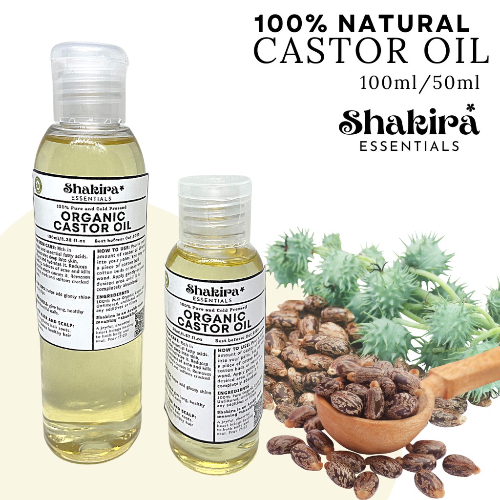 Castor Oil (100ml/50ml) | Shopee Philippines