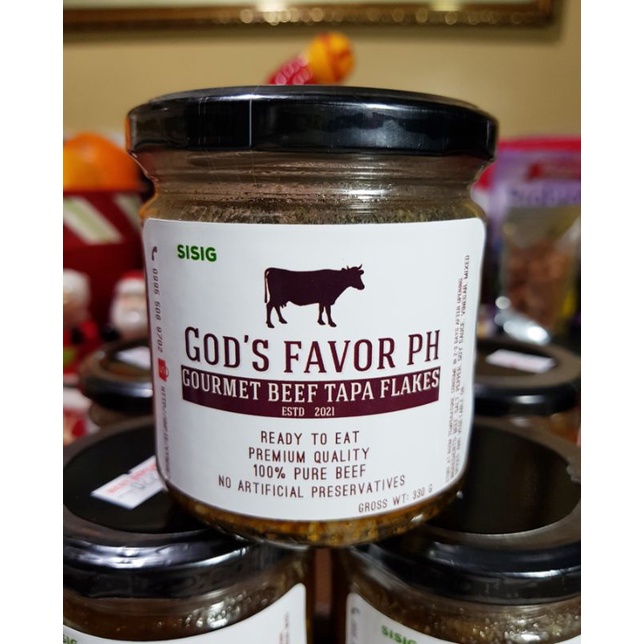 Gourmet Beef Tapa Flakes (330 grams) | Shopee Philippines
