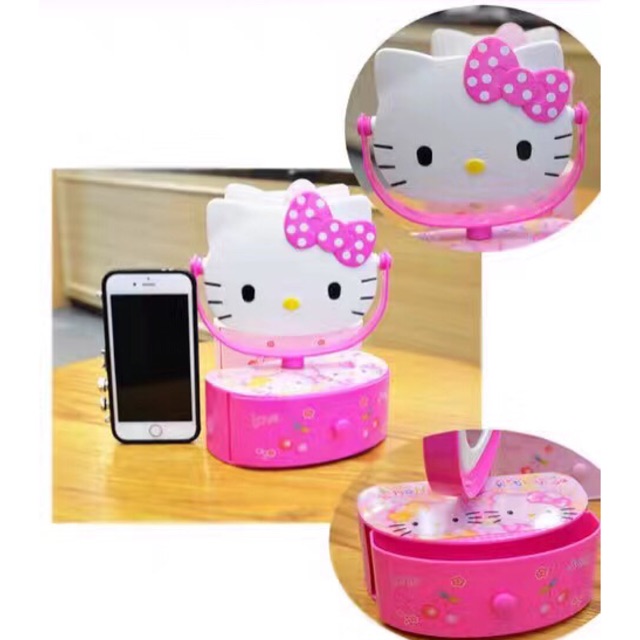 HELLO KITTY MUSIC BOX W/MIRROR | Shopee Philippines