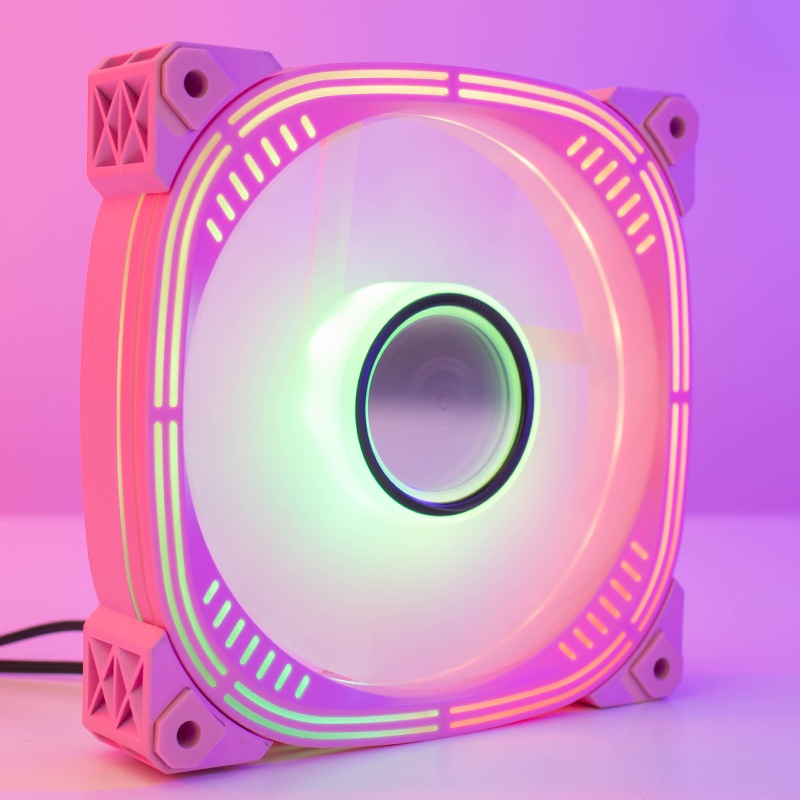 S12 PC Fan RGB Fan RGB Cooling Fan CPU Cooler PC Case Fan 3 IN 1 KIT ...