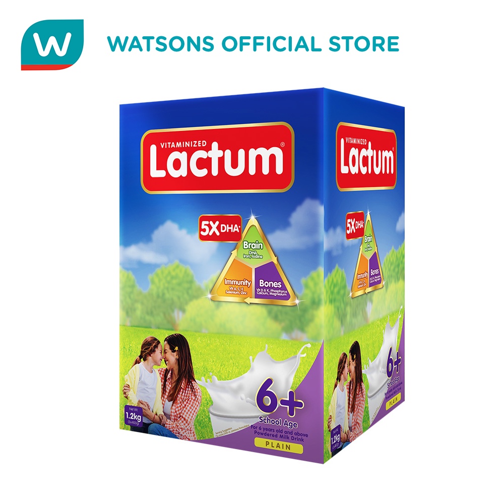 LACTUM Milk Supplement Powder for 6+ Years Old 1.2kg | Shopee Philippines