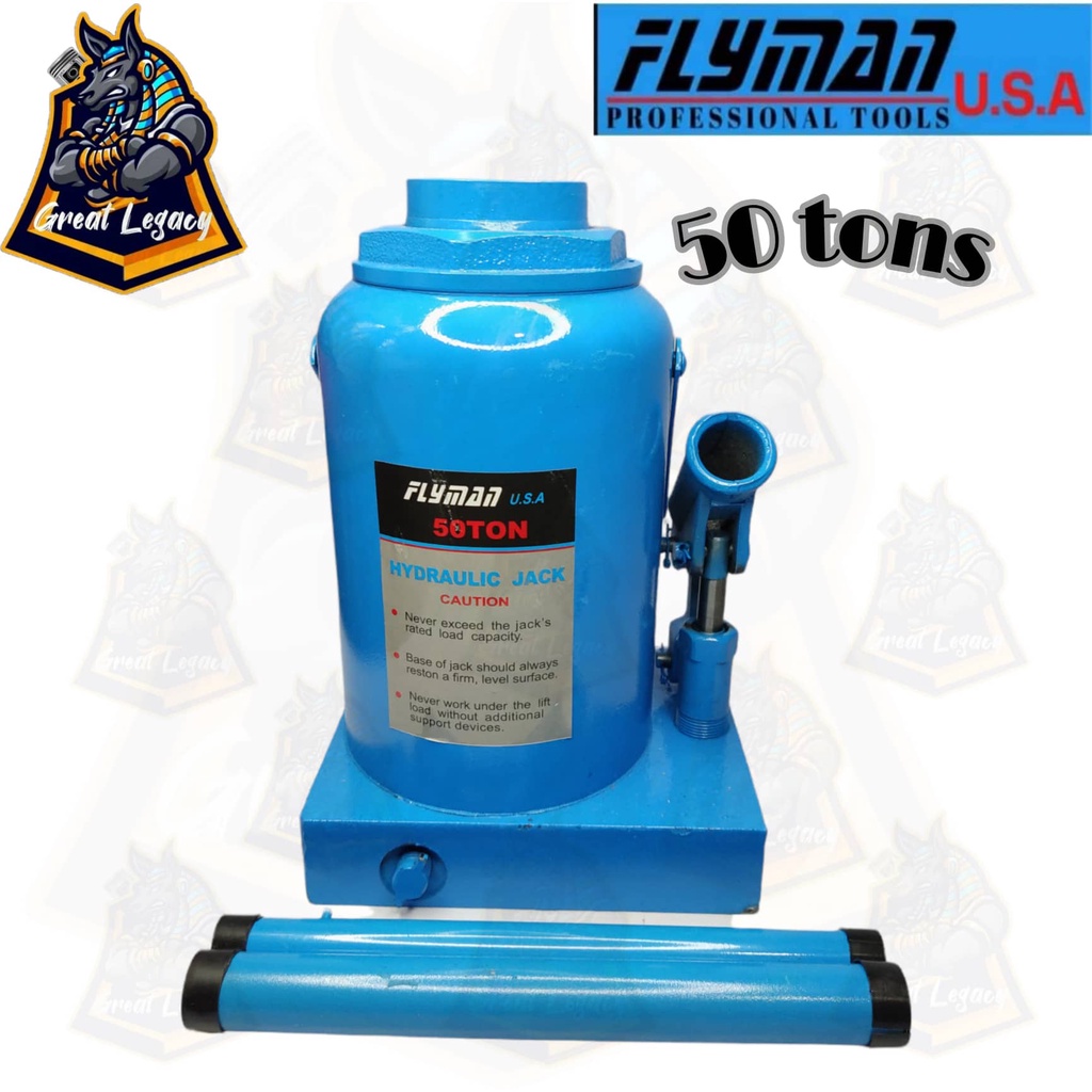 Fyman USA Hydraulic Jack 50 Ton ( Bottle Type ) | Shopee Philippines