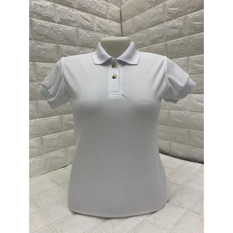 Ladies' Classic Honeycomb Plain Polo Shirt with Side Slit (fits only up ...