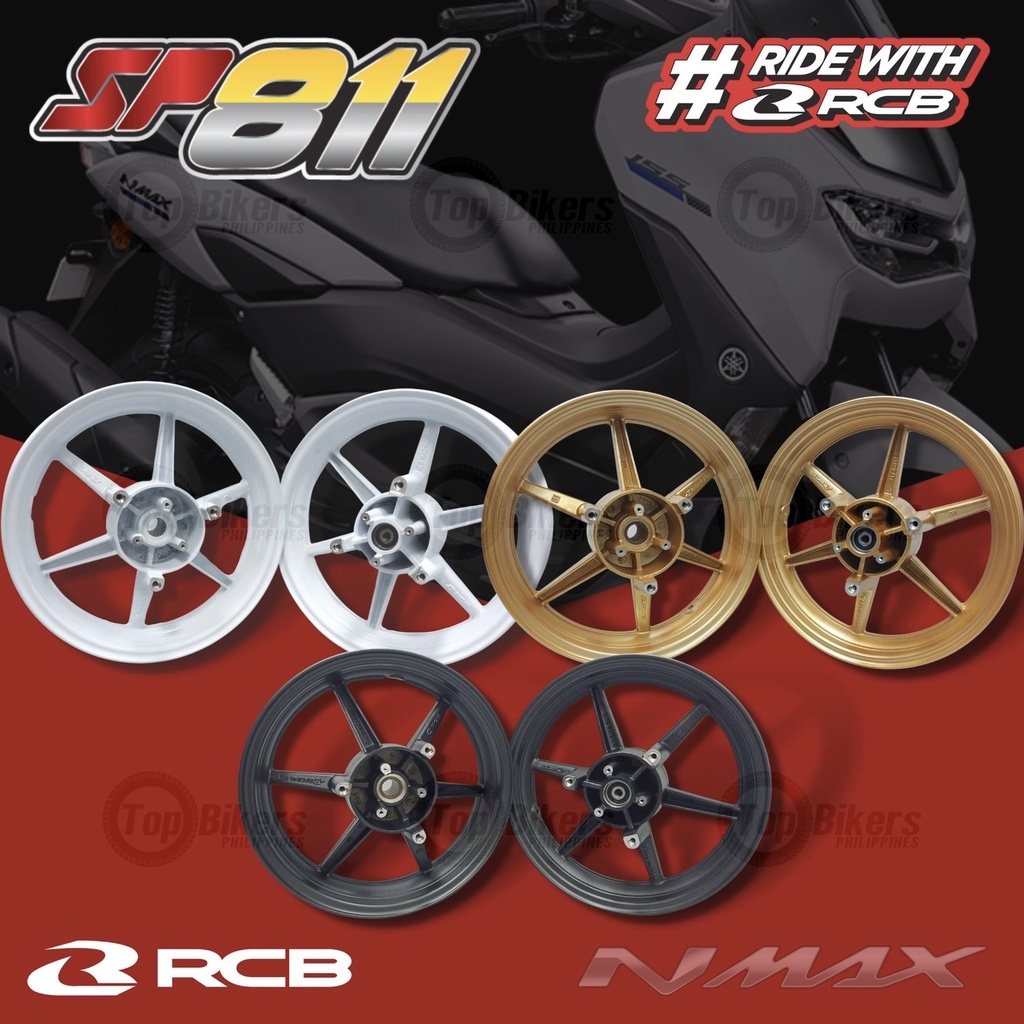 RCB RB6 Mags SP800 Yamaha NMAX V2 3.00/3.50 x 13 (2020) [01S0489 ...