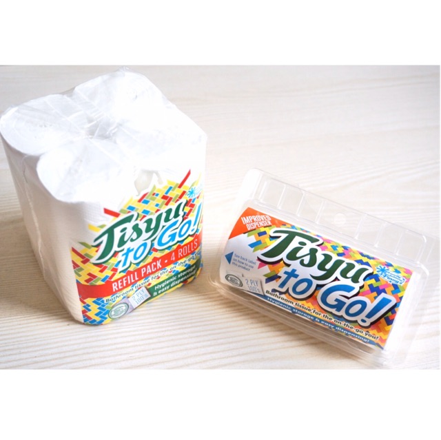 Tisyu To Go Bathroom Tissue Pocketable Coreless | Shopee Philippines
