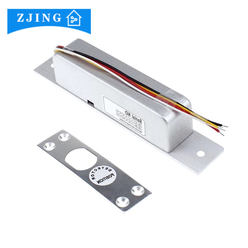 DC 12V Metal Electric Bolt Lock NC Fail Safe Mortise Electronic Access ...