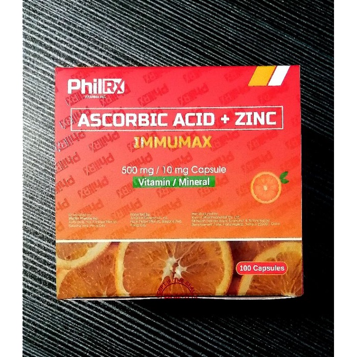 Ascorbic Acid as Sodium Ascorbate plus Zinc IMMUMAX / CZNC PLUS D ...