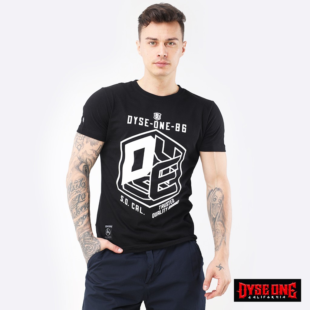 Dyse One Round Neck Muscle Fit DBT01B-0866 (Black) | Shopee Philippines