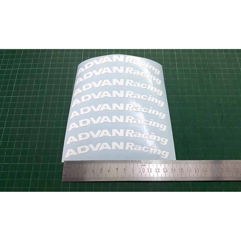 Advan RG rim sticker (Oracal made in Germany) | Shopee Philippines