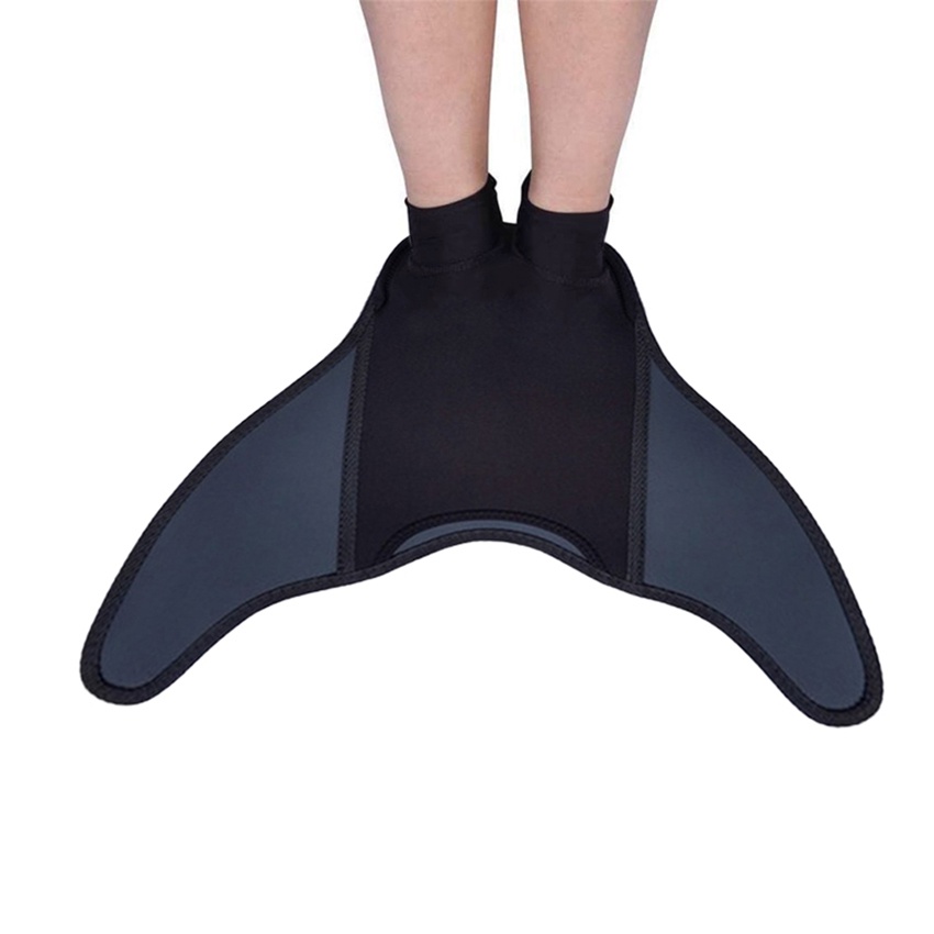 Mermaid Swimming Fins Mermaid Tail Swim Monofin Women Diving Training ...