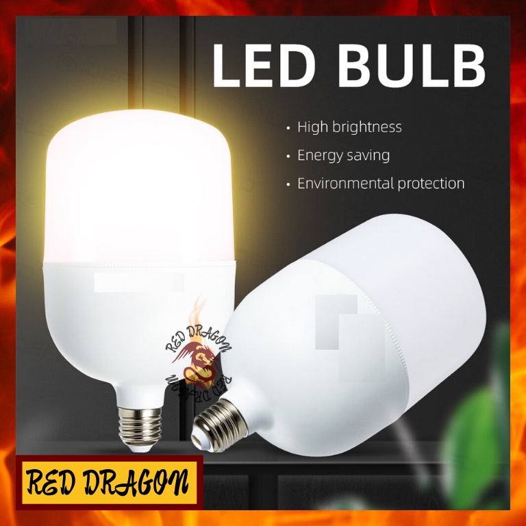 LED Bulb 6500k 5w 10w 15w 20w Light Ilaw Bumbilya E27 Cool White Daylight Warm | Shopee Philippines