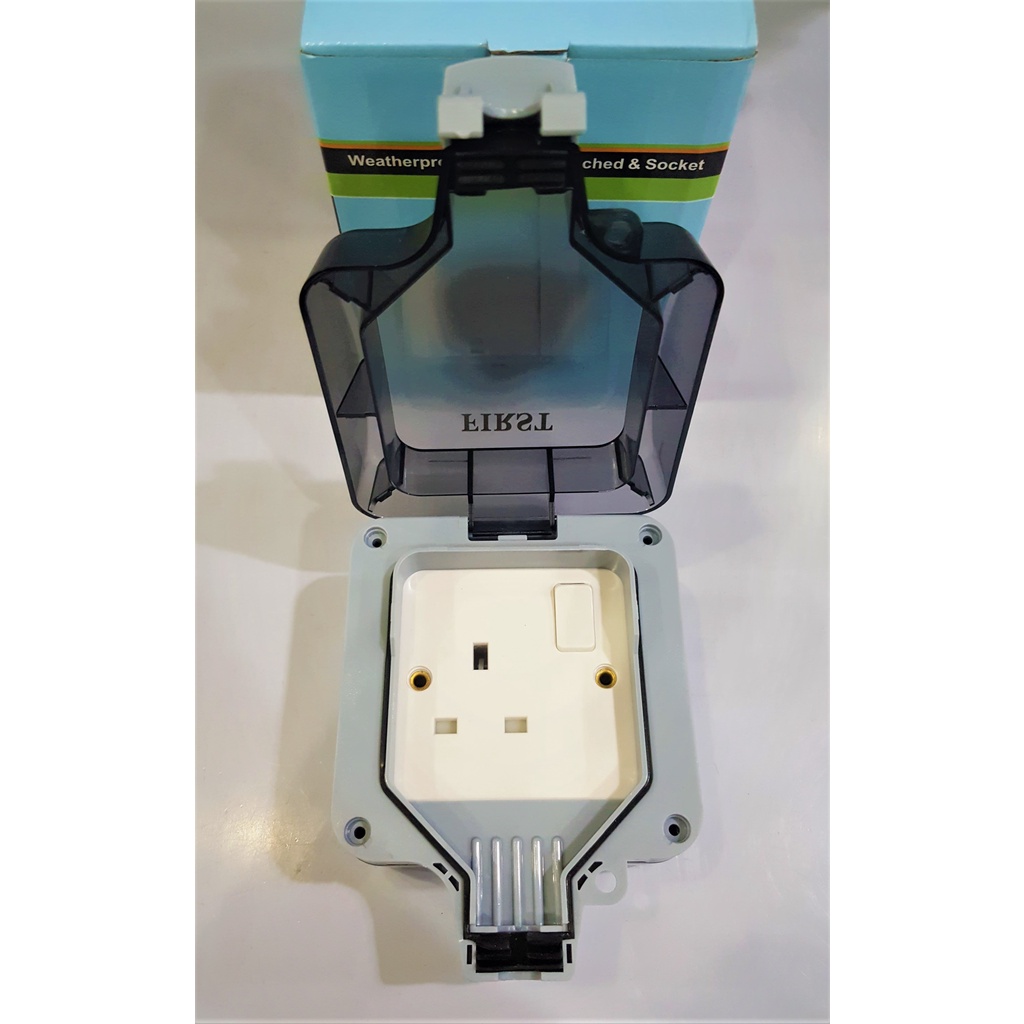 FIRST Weatherproof Switch Socket 13A IP66 | Shopee Philippines