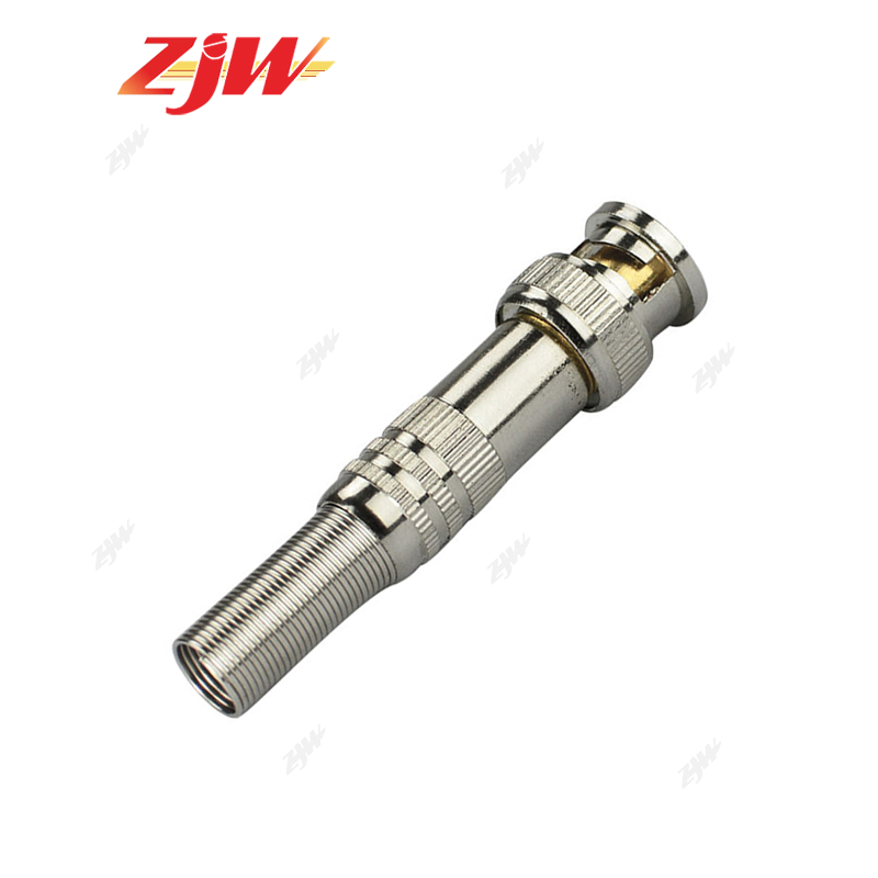 ZJW 5pcs BNC Connector (scew type) for Coaxial RG59 and RG6 Siamese ...