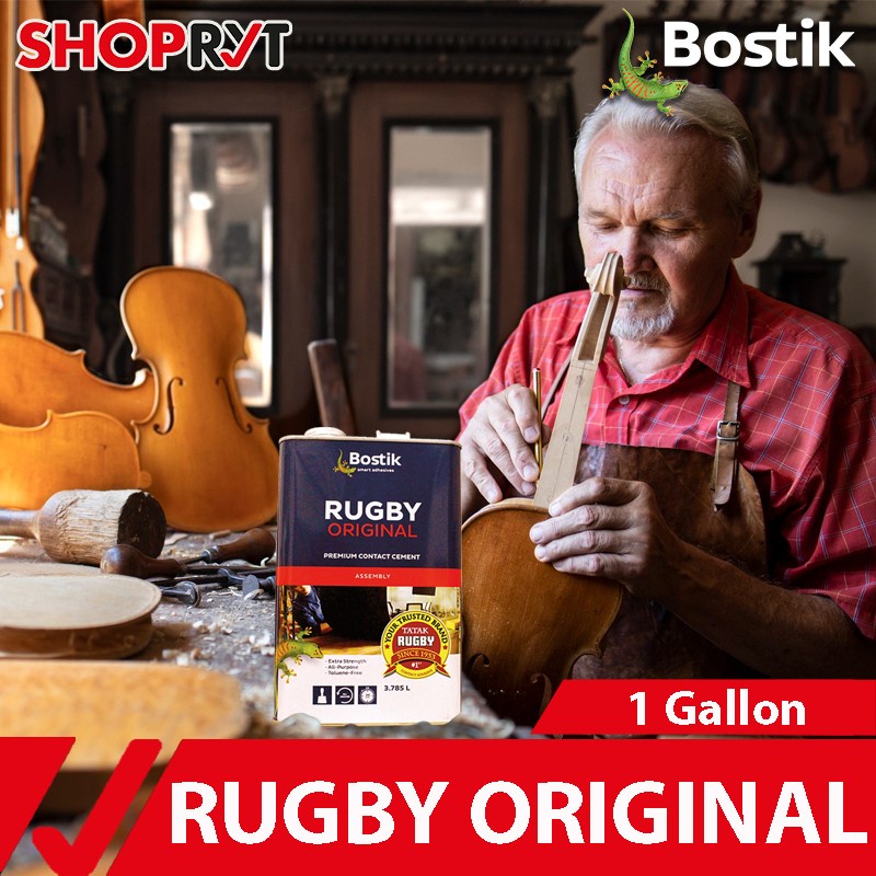 BOSTIK Rugby Original 4L - Bonding of rubber, leather, rubber foam ...