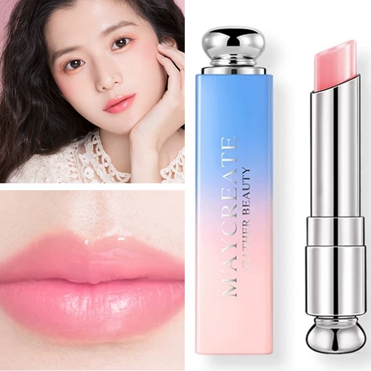 3-color lasting moisturizing discoloration lip balm lasting waterproof ...