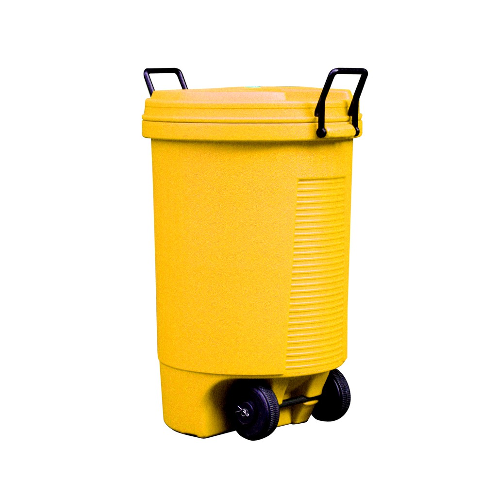 GREEN CARE Wheeled Round Trash Bin 150L With Wheels | Shopee Philippines