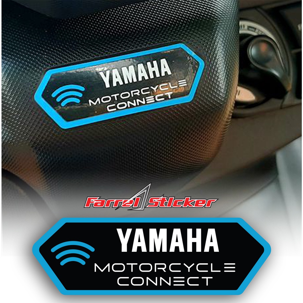 Yamaha PRINTCUT sticker MOTORCYLE CONNECT AEROX 6CM sticker | Shopee ...