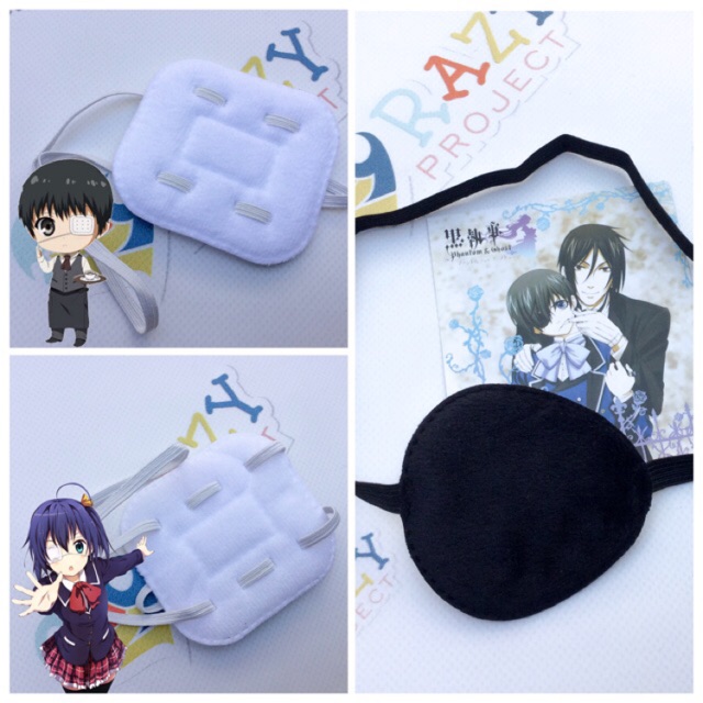 MATA Kaneki Tokyo Ghoul Rikka Takanashi Ciel Kuroshitsuji Pirate Eye ...