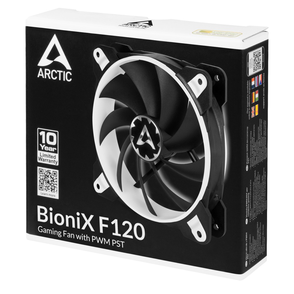Arctic Bionix F120 Gaming Fan With Pwm Pst CPU Cooler ACFAN00093A ...