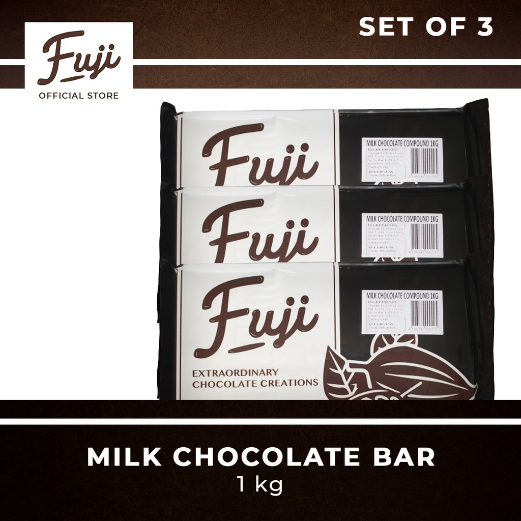 Fuji Milk Chocolate Compound 3 Kilograms | Shopee Philippines