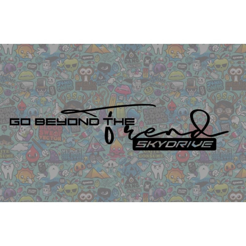 Suzuki Skydrive Sticker - Cut out Sticker, Waterproof Sticker, Design ...