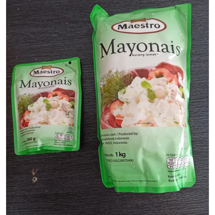 Mayonaise Maestro Mayones Mayonaise 1kg Mayo Mayonnaise Mayonise ...